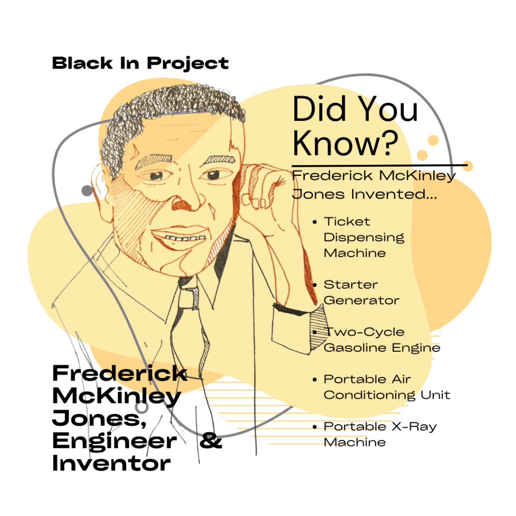 Frederick McKinley Jones, Revolutionary Engineer & Inventor – Jarifuller